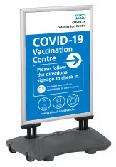 Covid-19 Vaccination Centre Signage Solutions